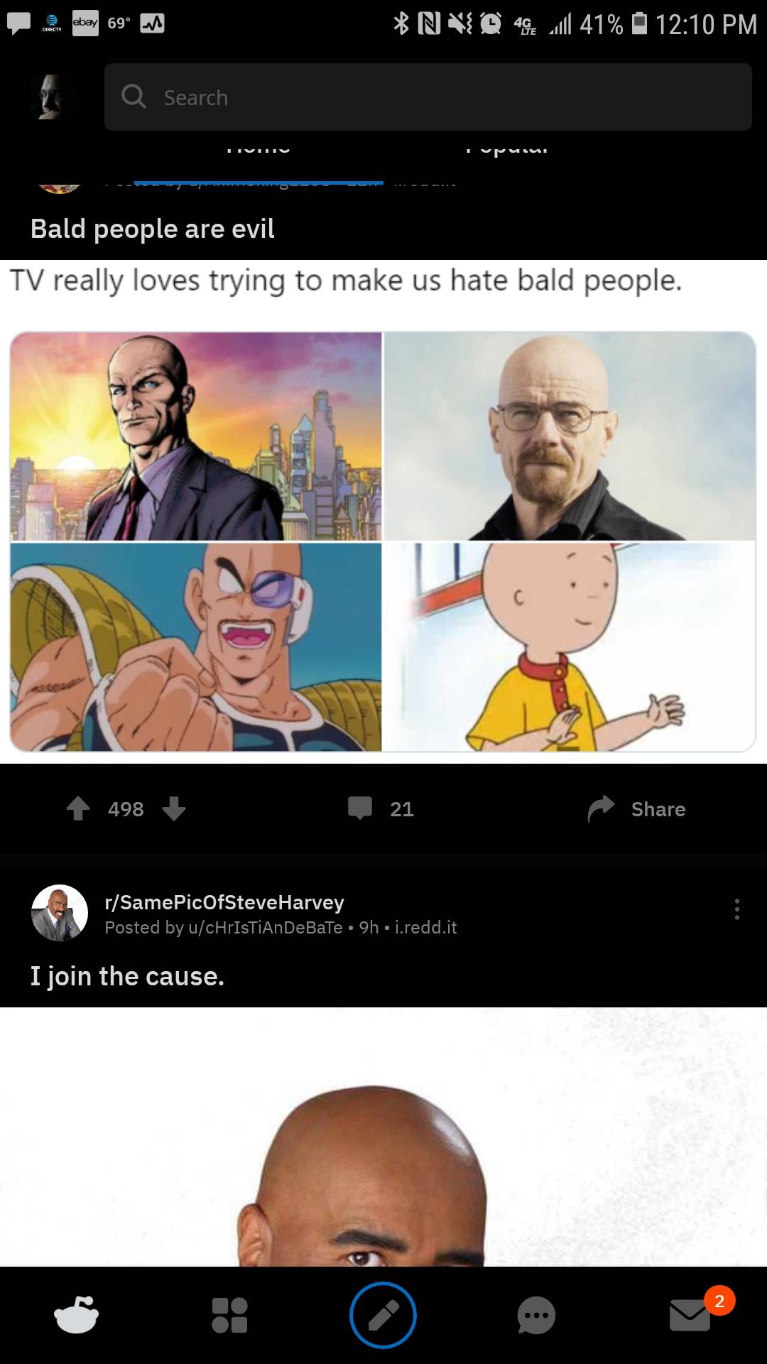 Bald is bad? | Scrolller