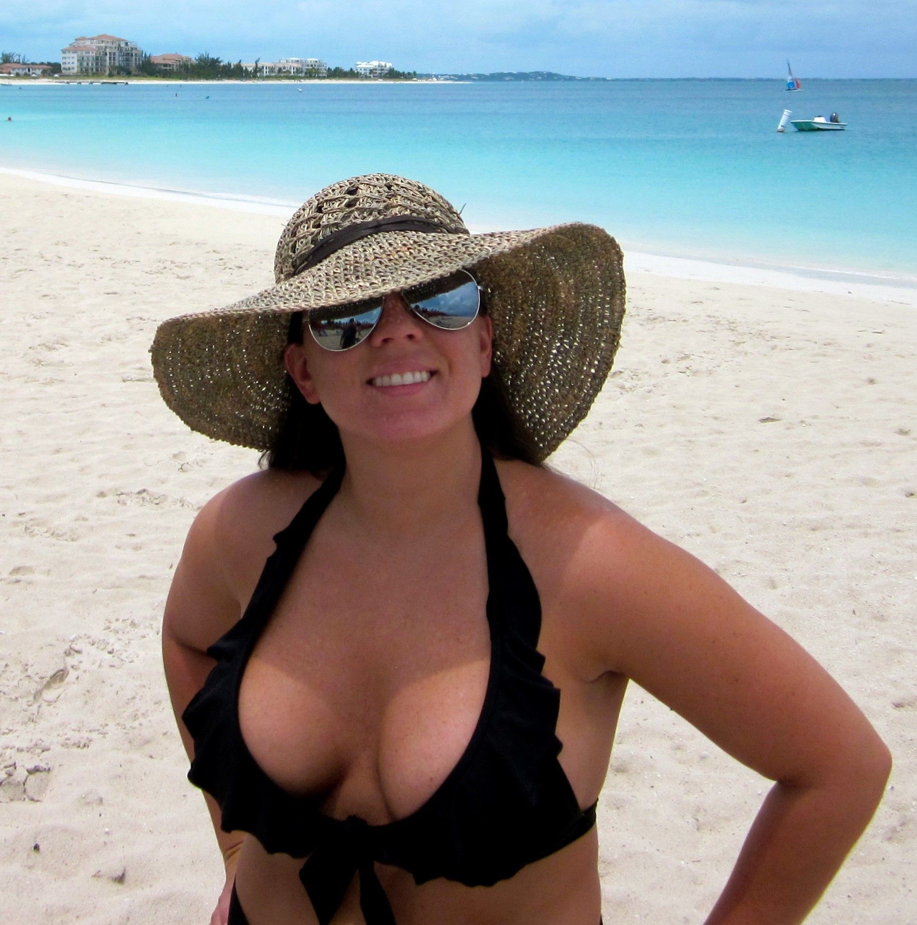 Barely contained on the beach | Scrolller