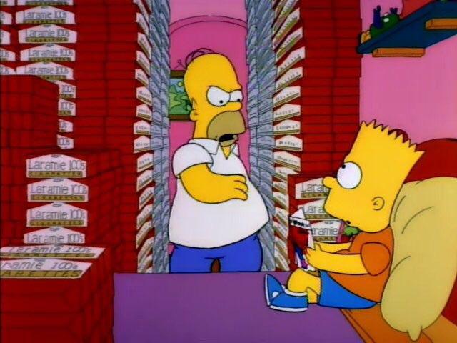 Bart! Have you started smoking? | Scrolller