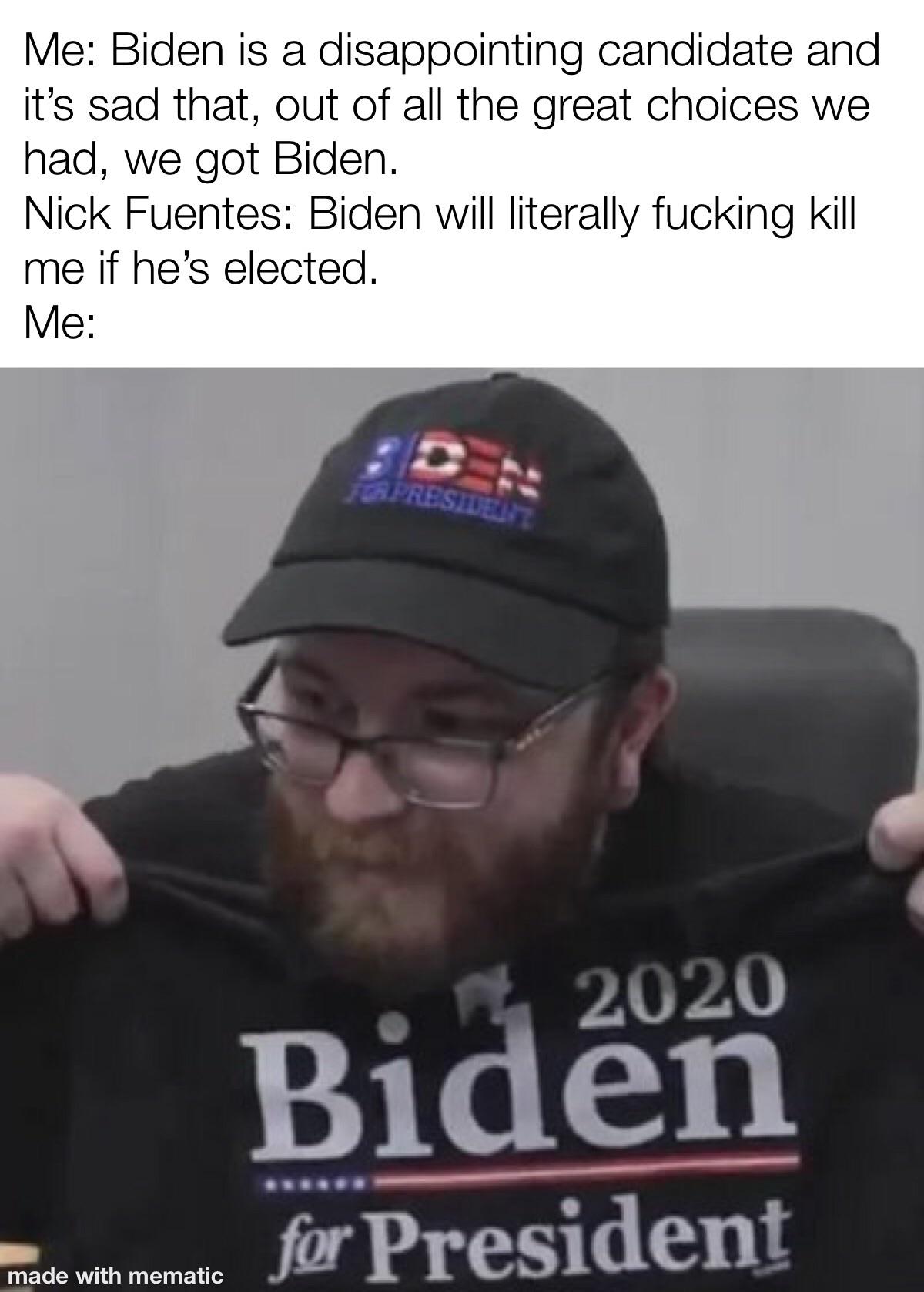 Based Biden?!? | Scrolller