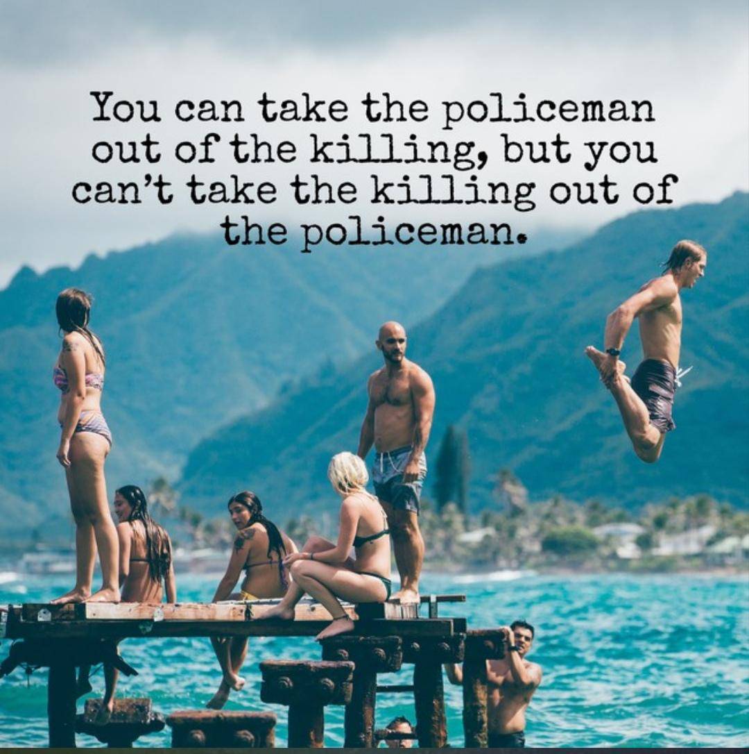 Bad cop no doughnut | Scrolller