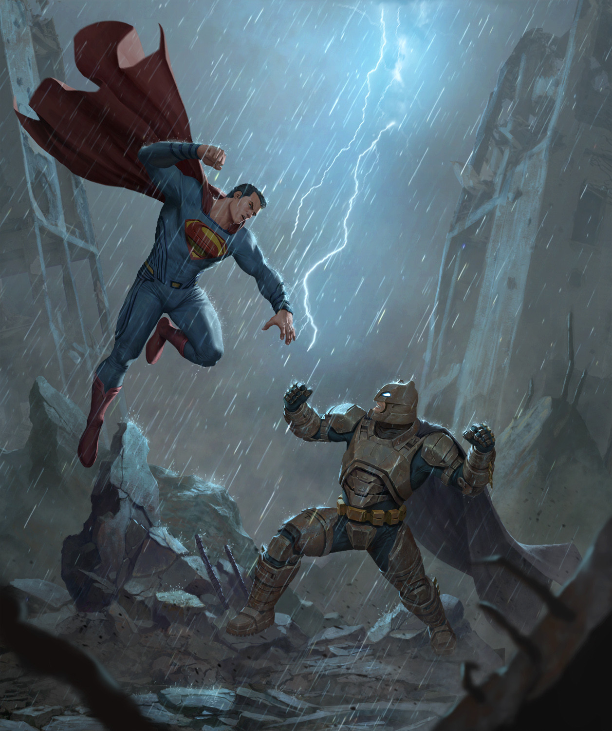 Batman V Superman fan Art by Iqnatius Budi | Scrolller