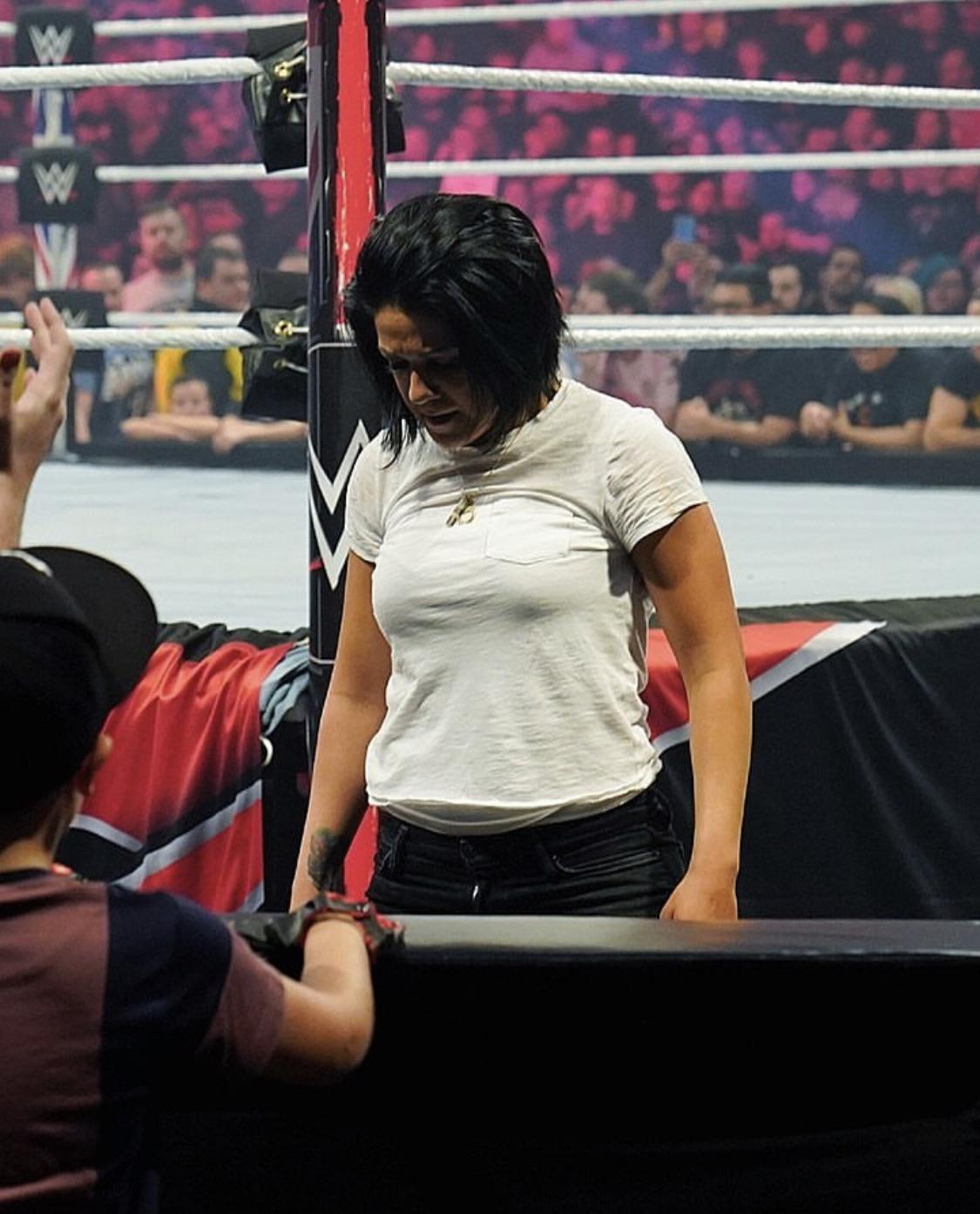 Bayley after attacking Becky Lynch | Scrolller