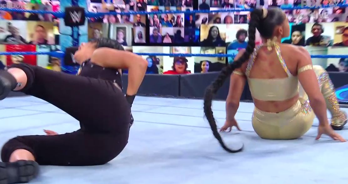 Bayley and Bianca Belair booties | Scrolller