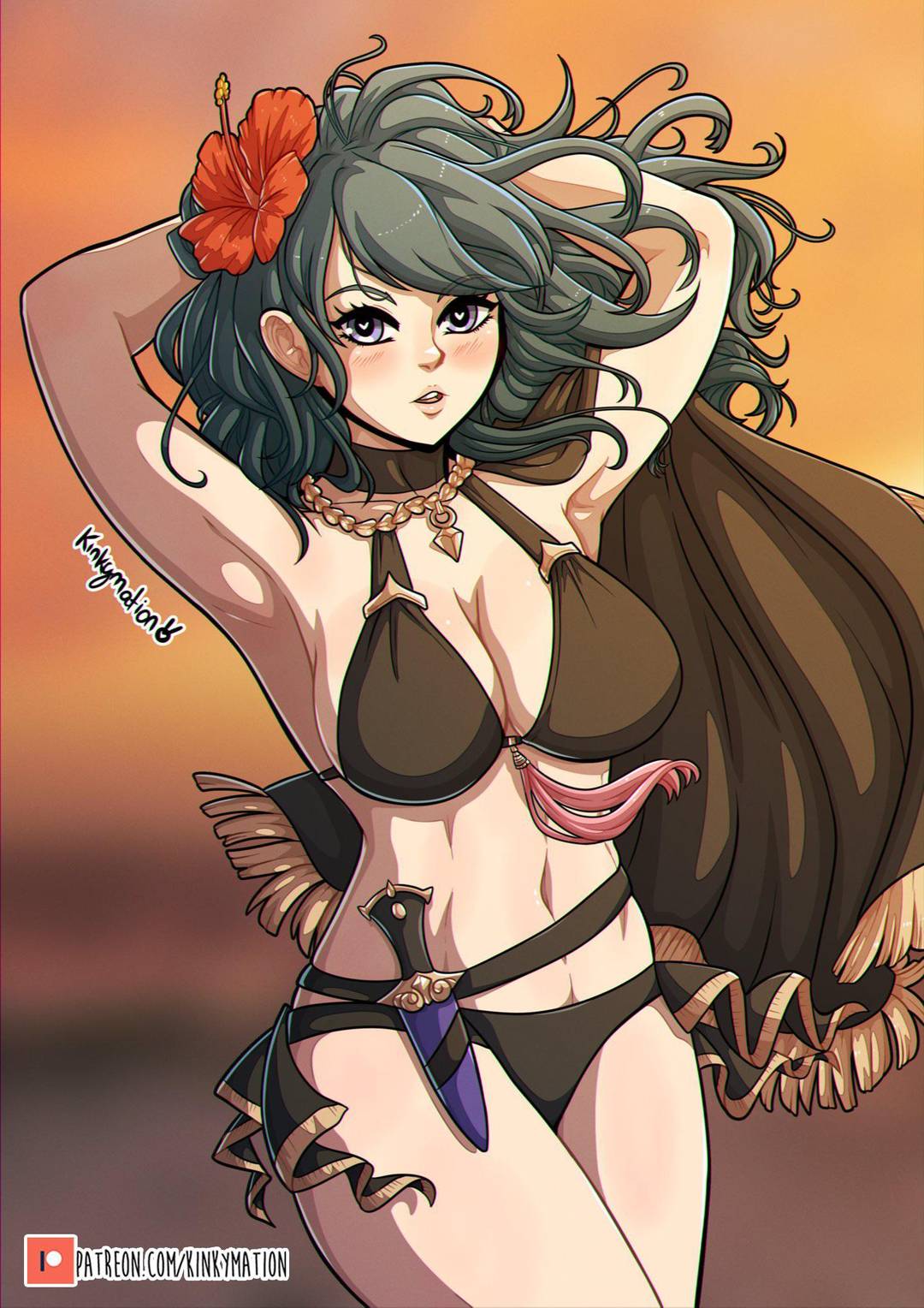 Beach Byleth (Kinkymation) | Scrolller