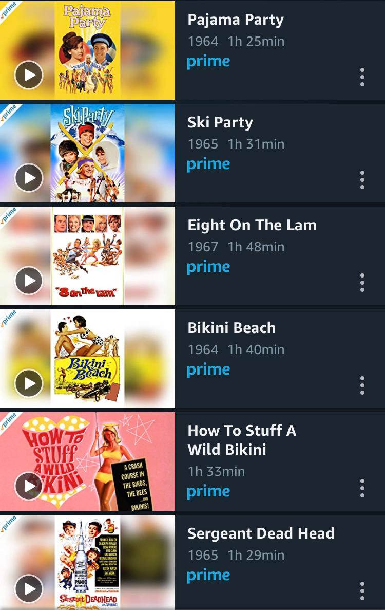 Beach Party gems now on Prime | Scrolller