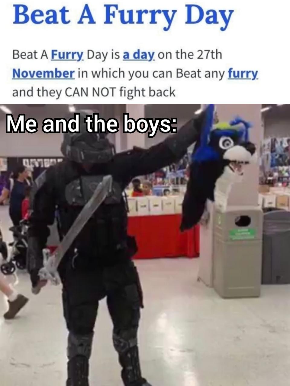 beating furries | Scrolller