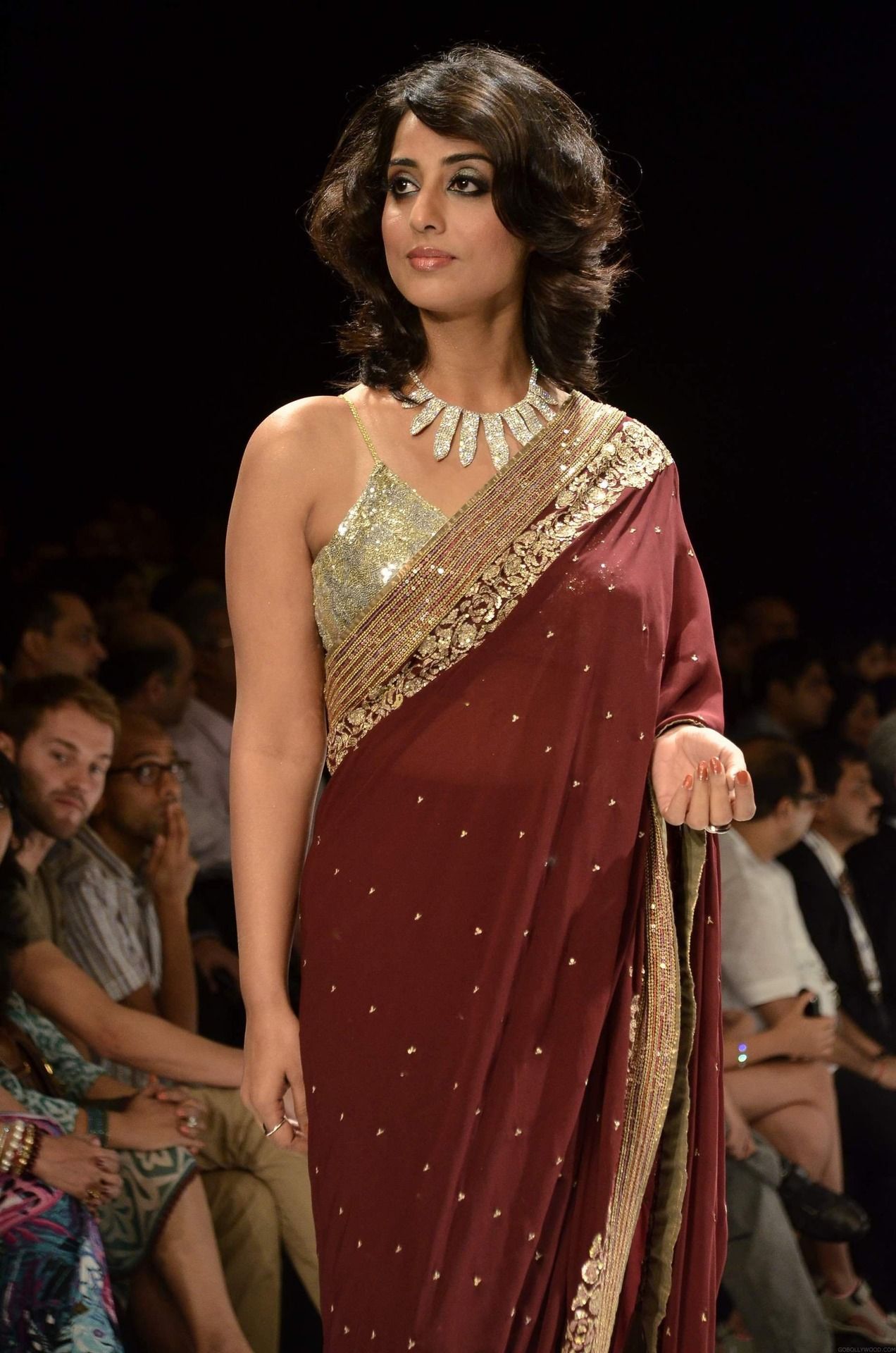 Beautiful Mahie Gill's fashion walk | Scrolller