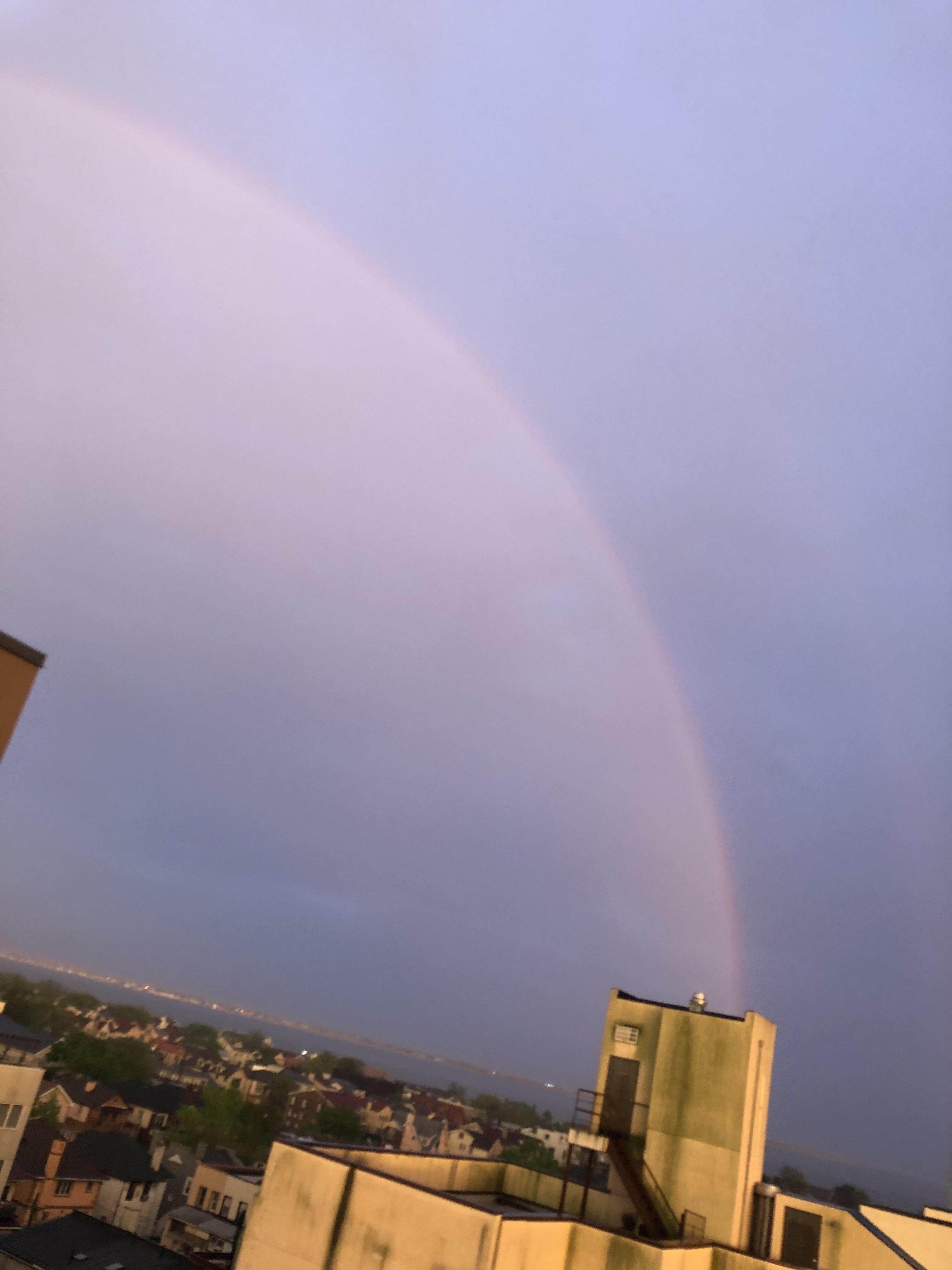 Beautiful rainbow out of my window | Scrolller