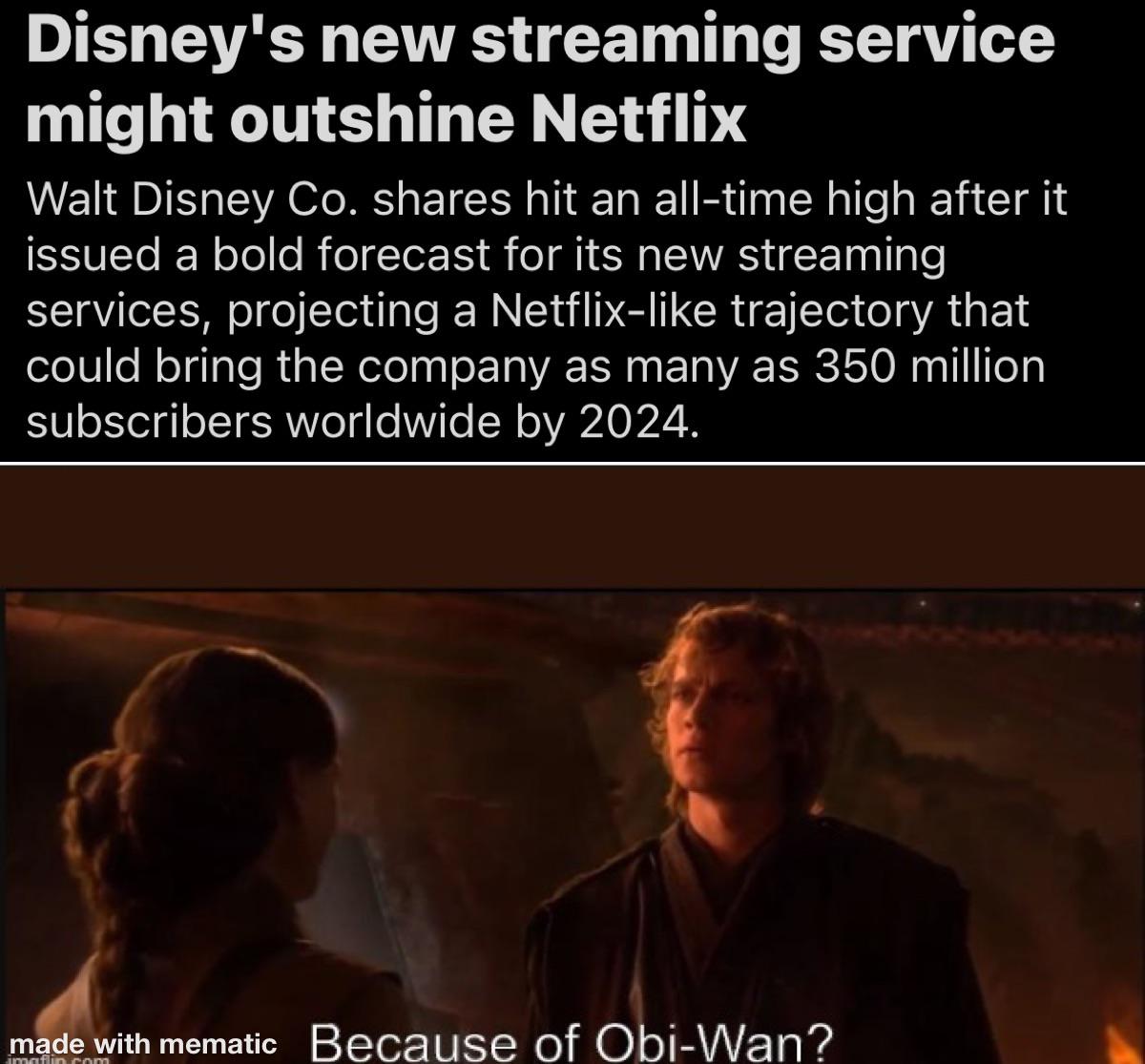 Because of Obi Wan? | Scrolller