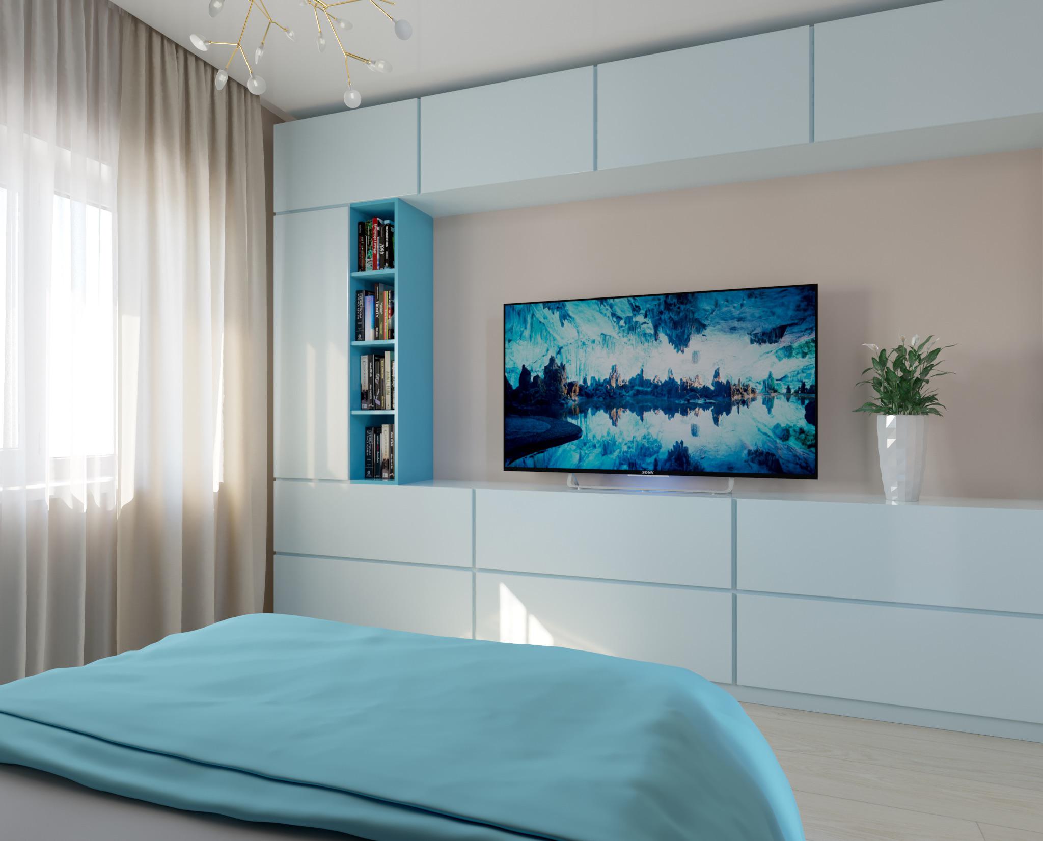 Bedroom for furniture manufacturer | 3DsMax + Corona Render | Scrolller