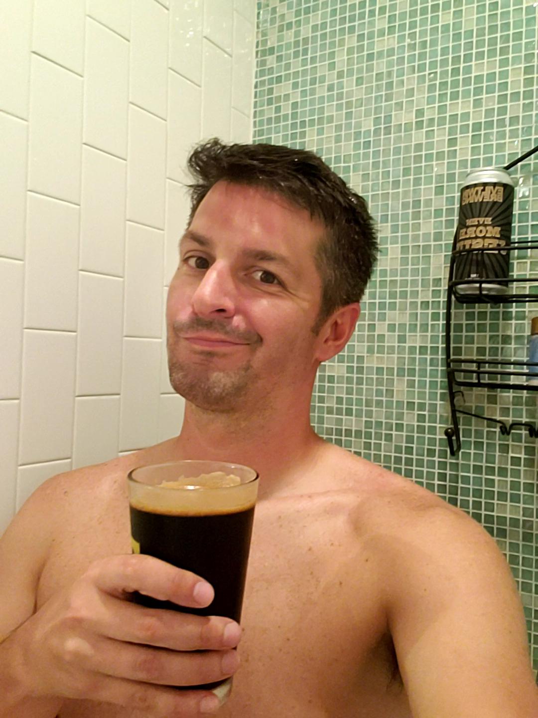 Beer league hockey post game shower beer #2: The kid played solid defense all night and undid it ...