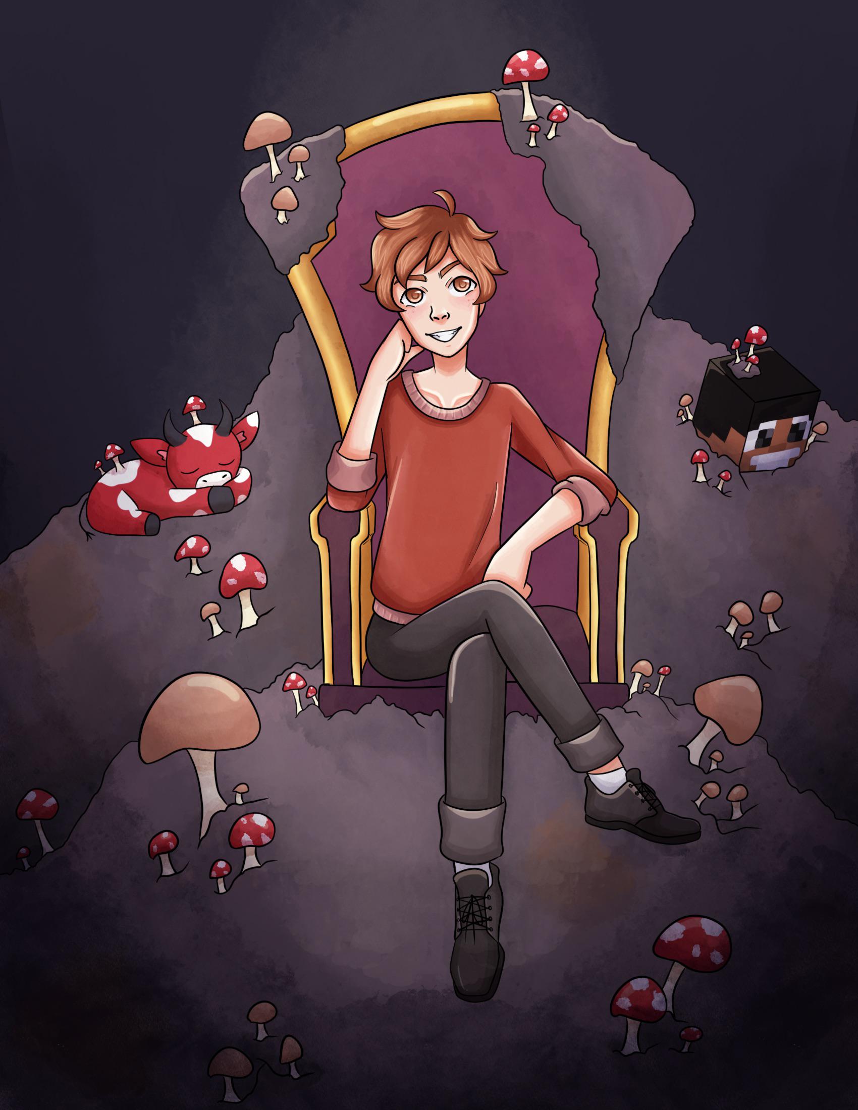 Behold, the Mycelium King | Scrolller