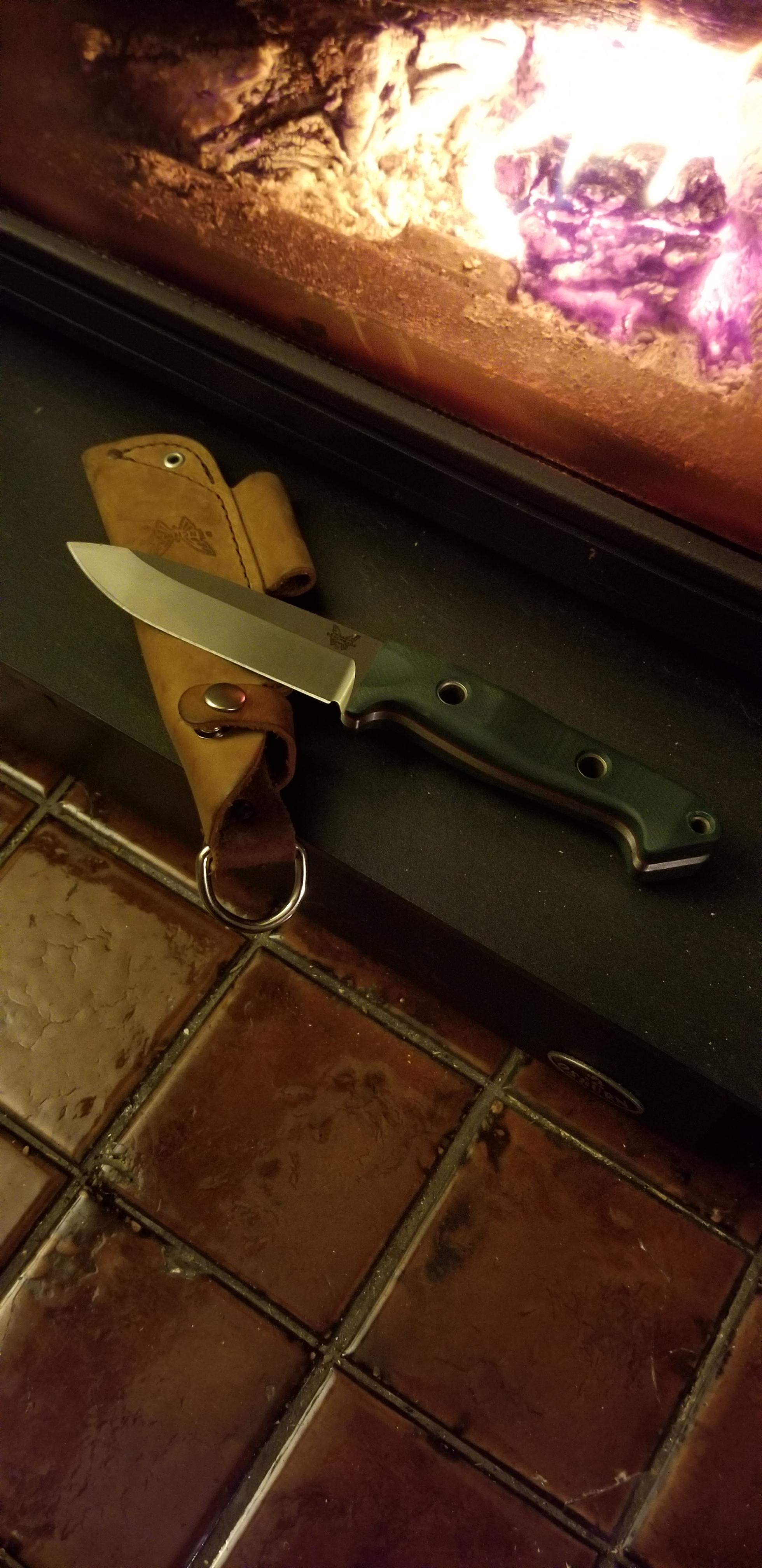 Benchmade Bushcrafter. My favorite camping/survival knife in my collection. | Scrolller