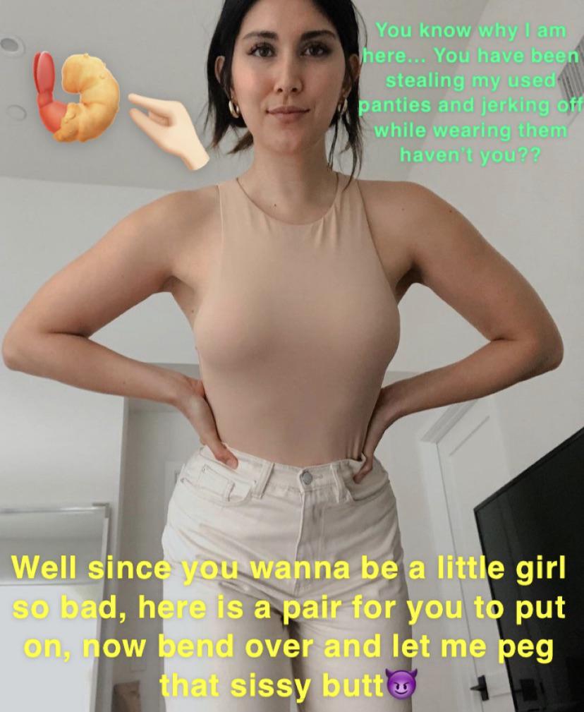 Bend over for mommy sissy!! | Scrolller