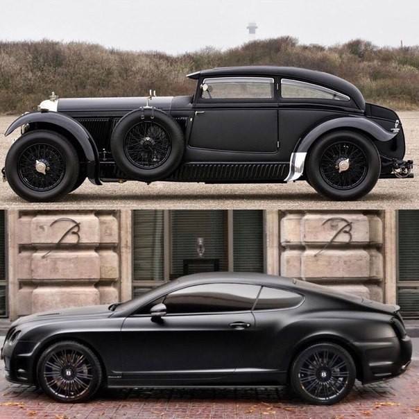 Bentley. Grandfather and grandson. Great continuity. | Scrolller