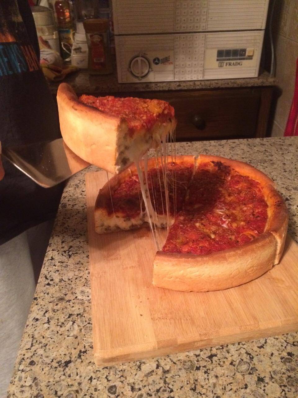 Best attempt at Chicago Deep Dish (Back in 2015) | Scrolller