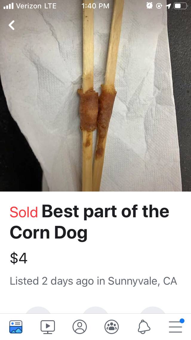 Best part of the corn dog! | Scrolller