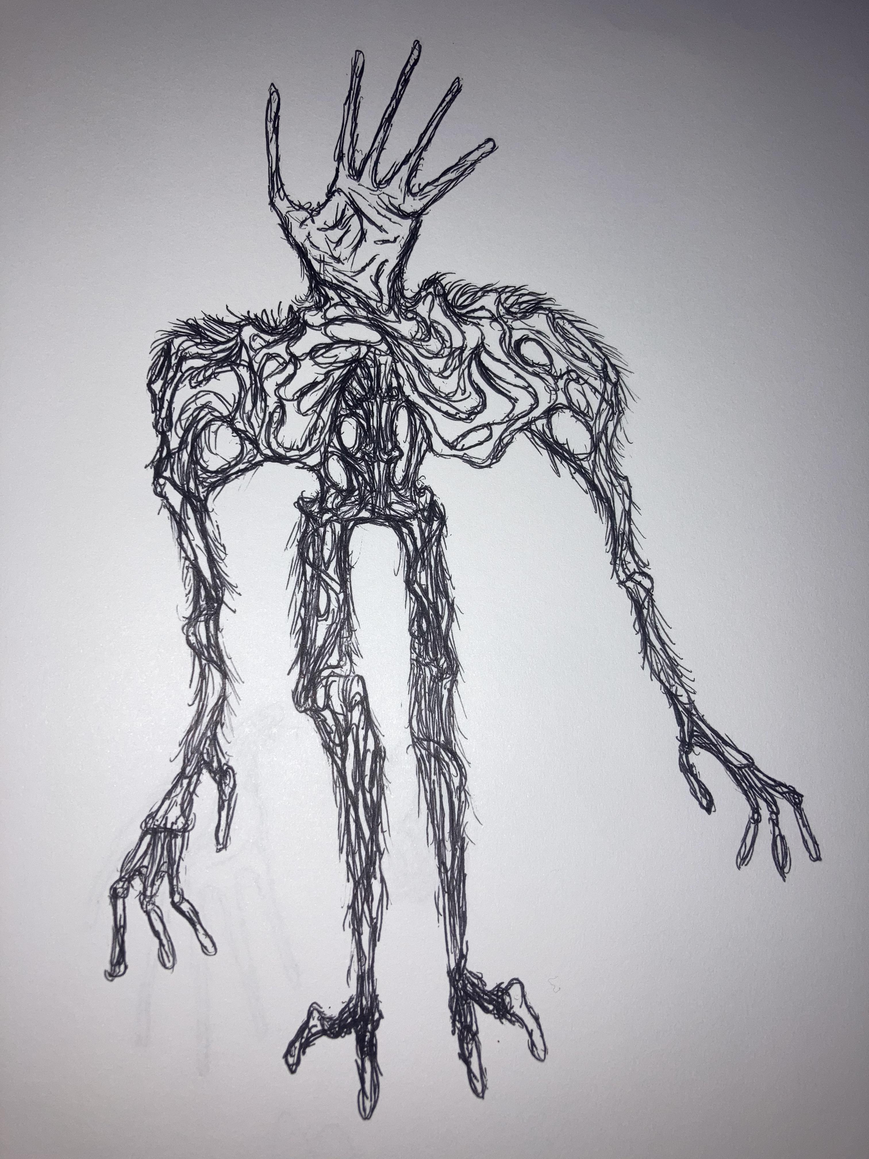 Better hand head drawing | Scrolller