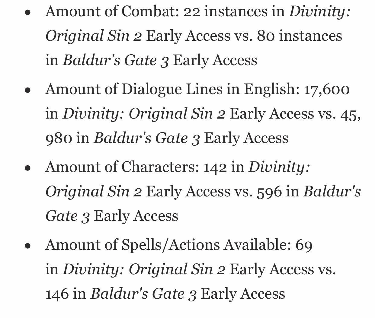 BG3 EA VS DOS 2 EA | Scrolller