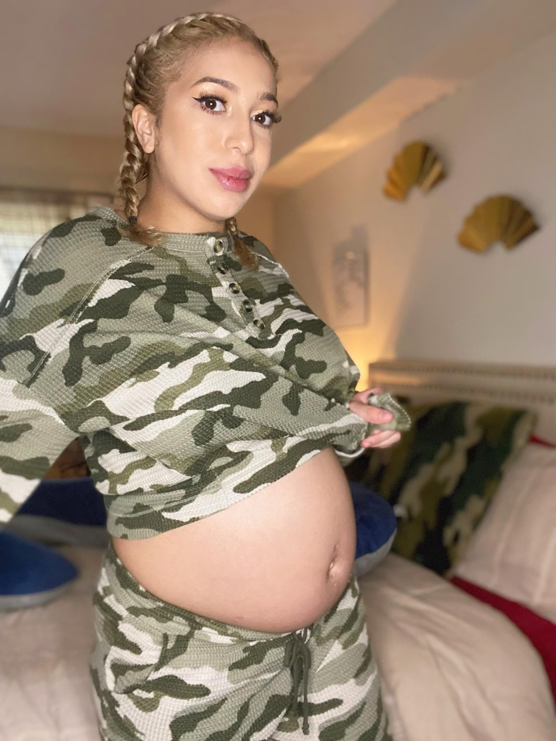 Big belly needs cum to feed on | Scrolller