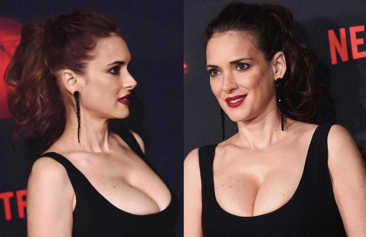 Big titty goth Winona Ryder | Scrolller