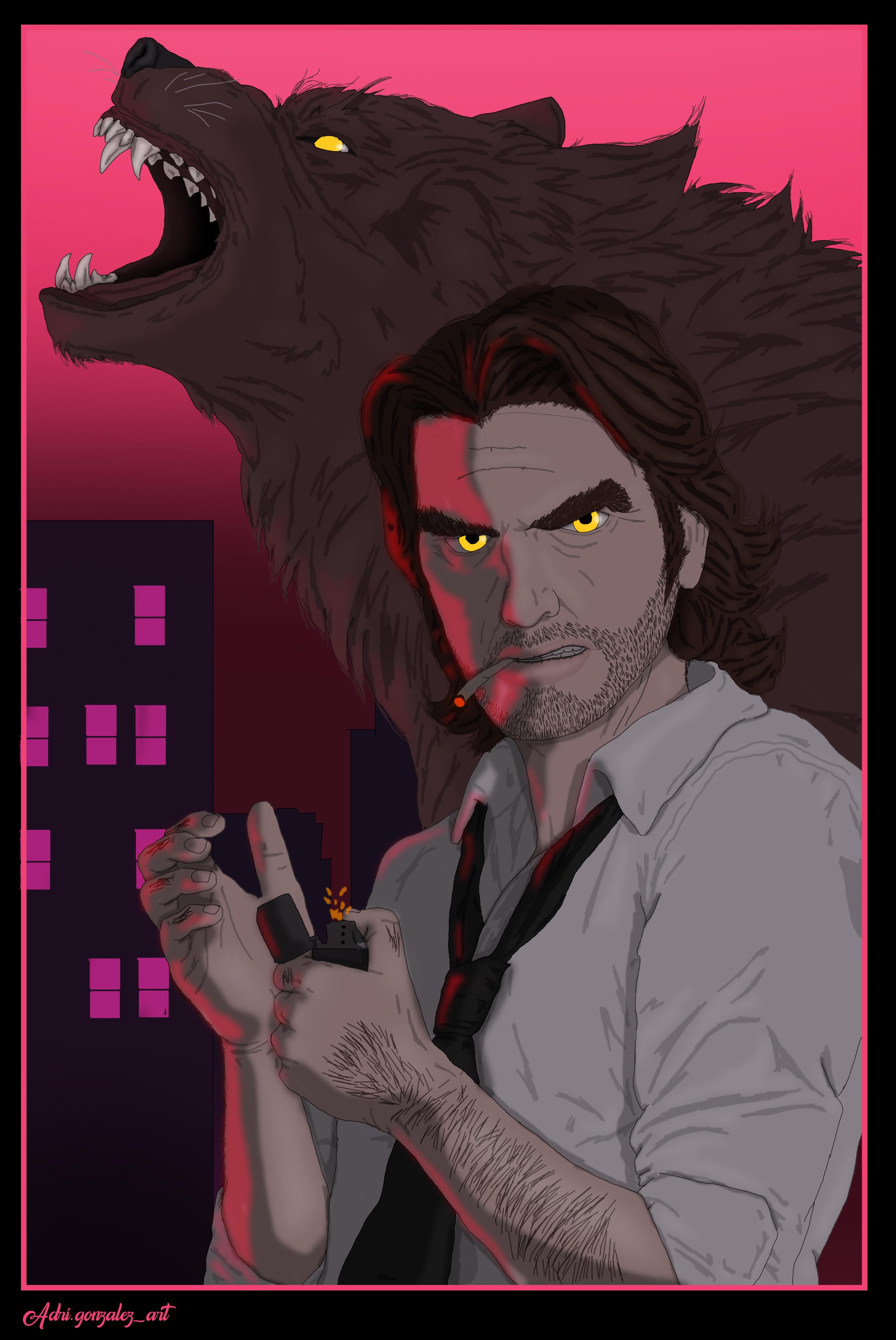 Bigby Wolf - the wolf among us fan art | Scrolller