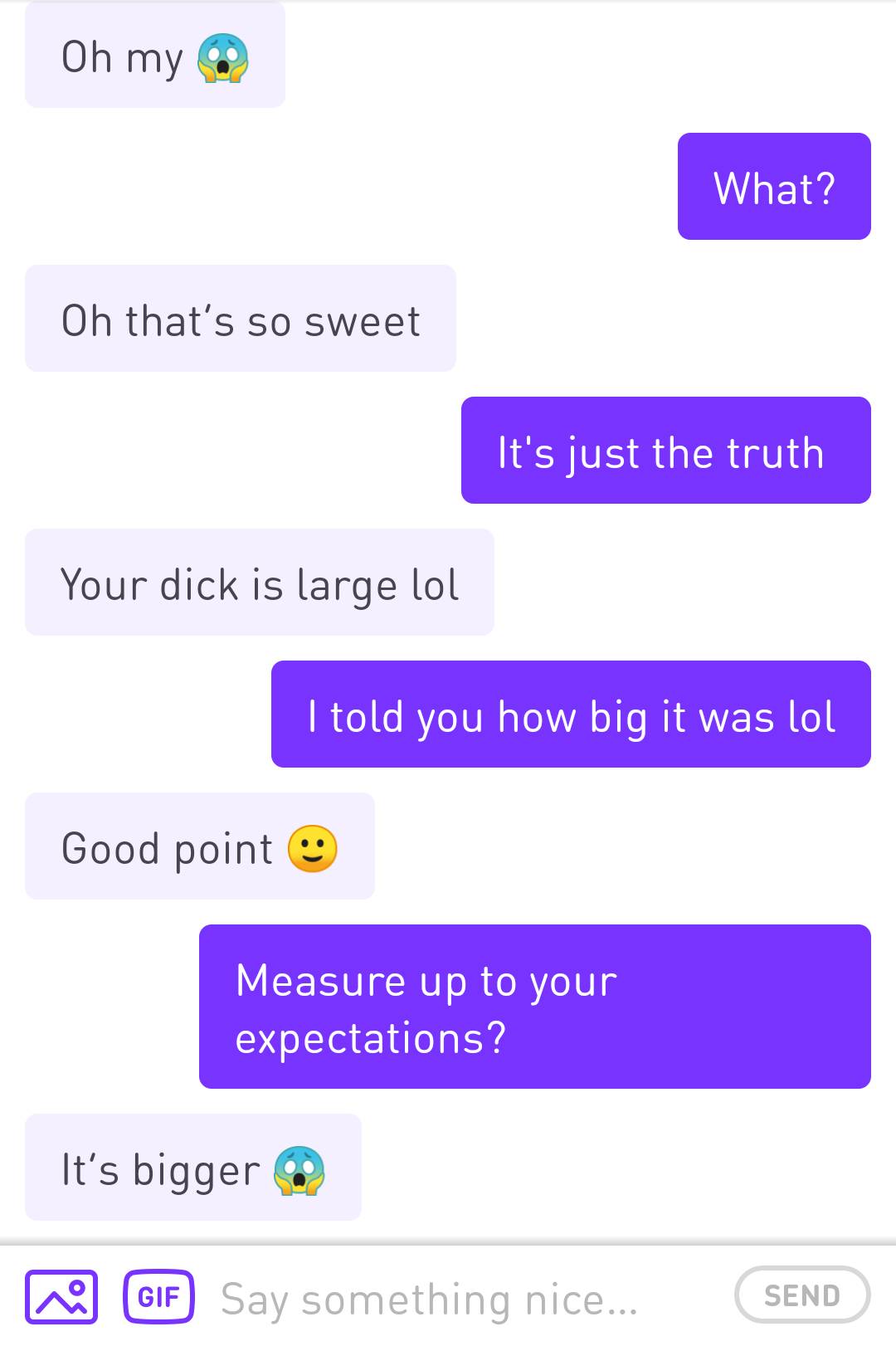 Bigger than her expectations. | Scrolller