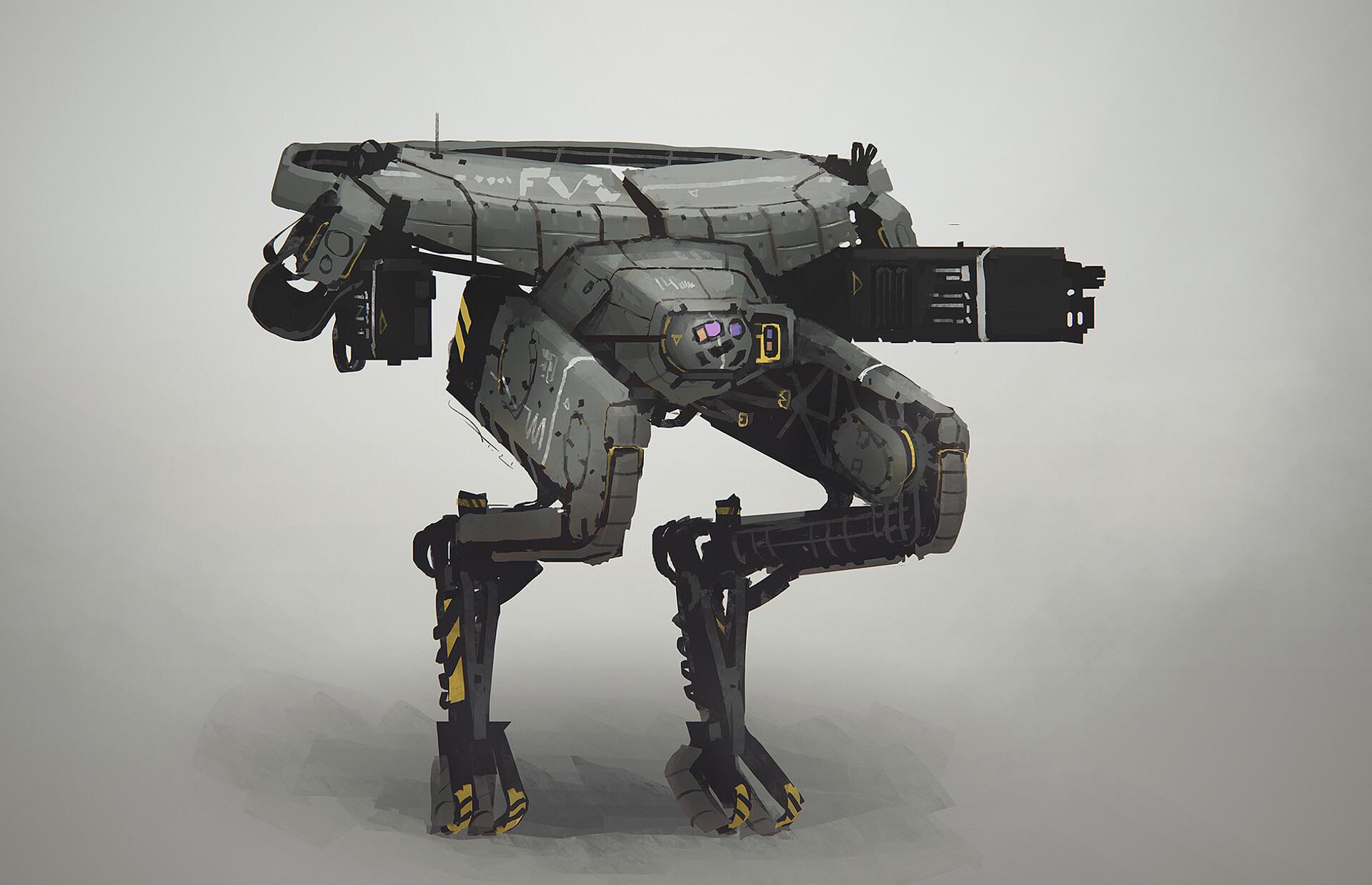 Biped mech | Scrolller