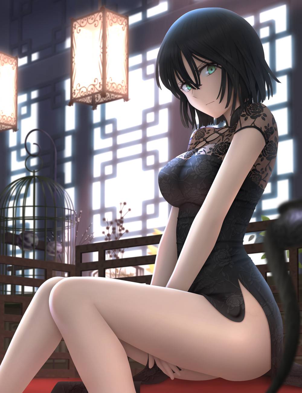 Black dress Fubuki [One Punch Man] | Scrolller