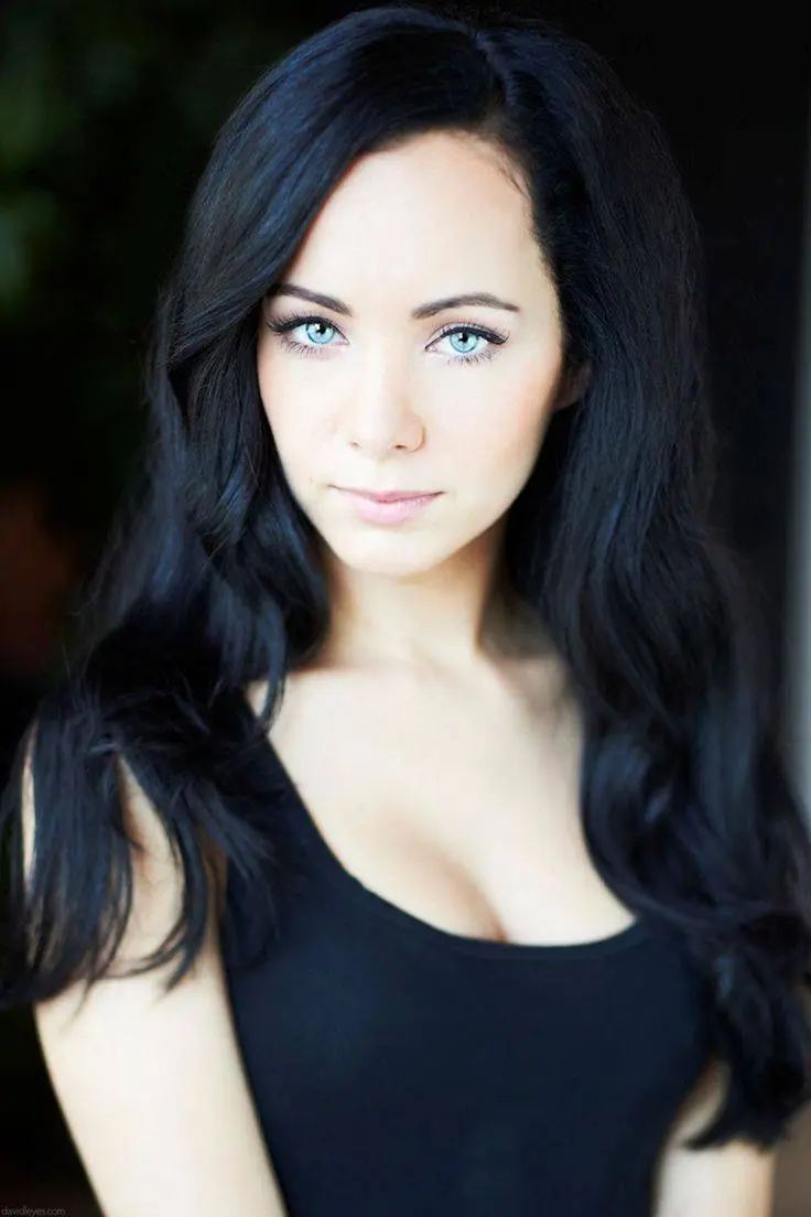 Discover More Like Blackhairedgirls Black Hair Blue Eyes And An Angel Face And Related Content