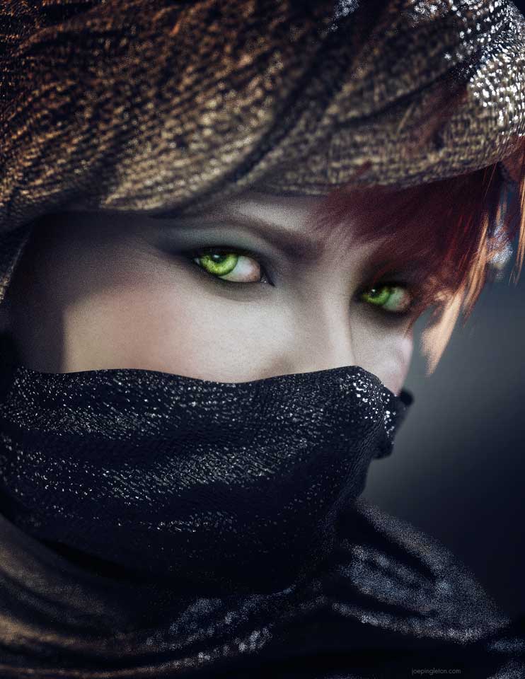 Black-Veiled Aiel | Scrolller