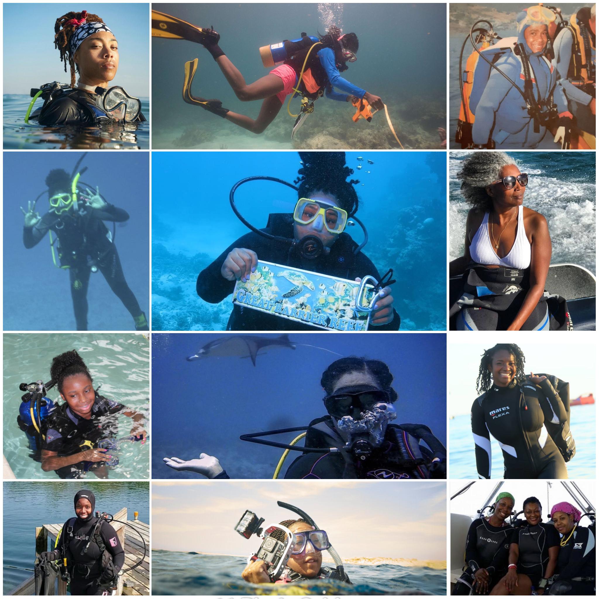 Black Women Scuba/Deep Sea Divers... | Scrolller