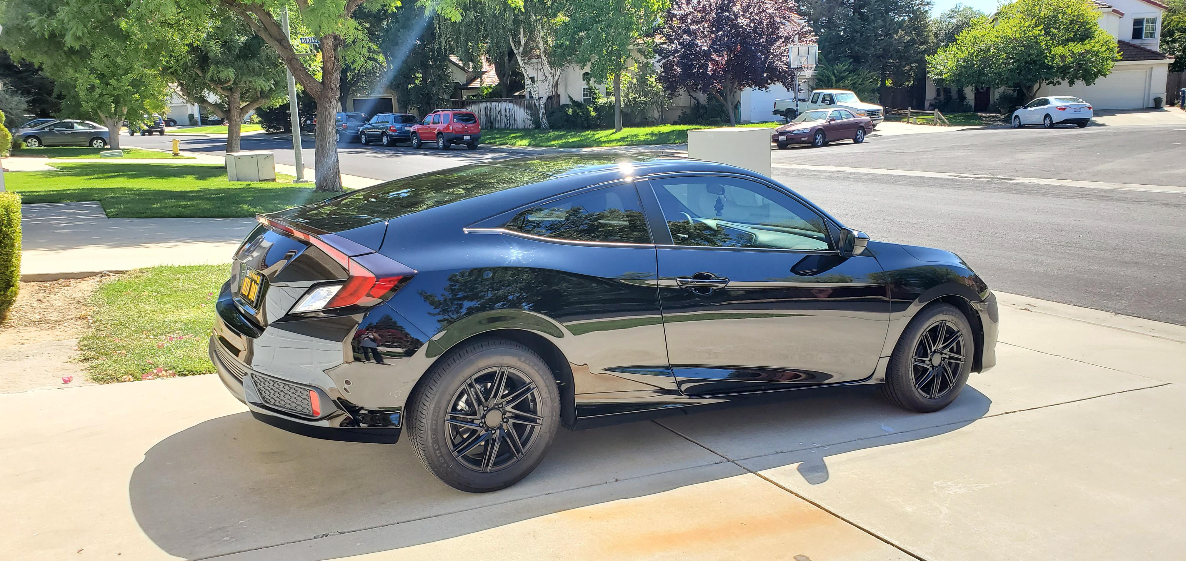 Blacked out coupe gang | Scrolller