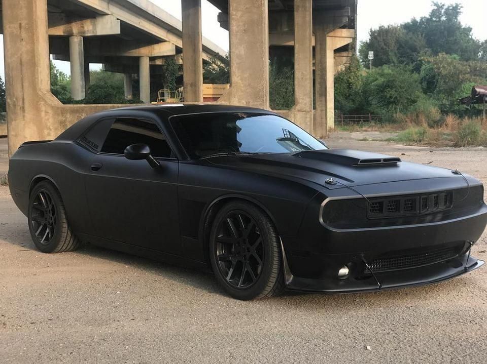 Blacked Out Dodge Challenger | Scrolller