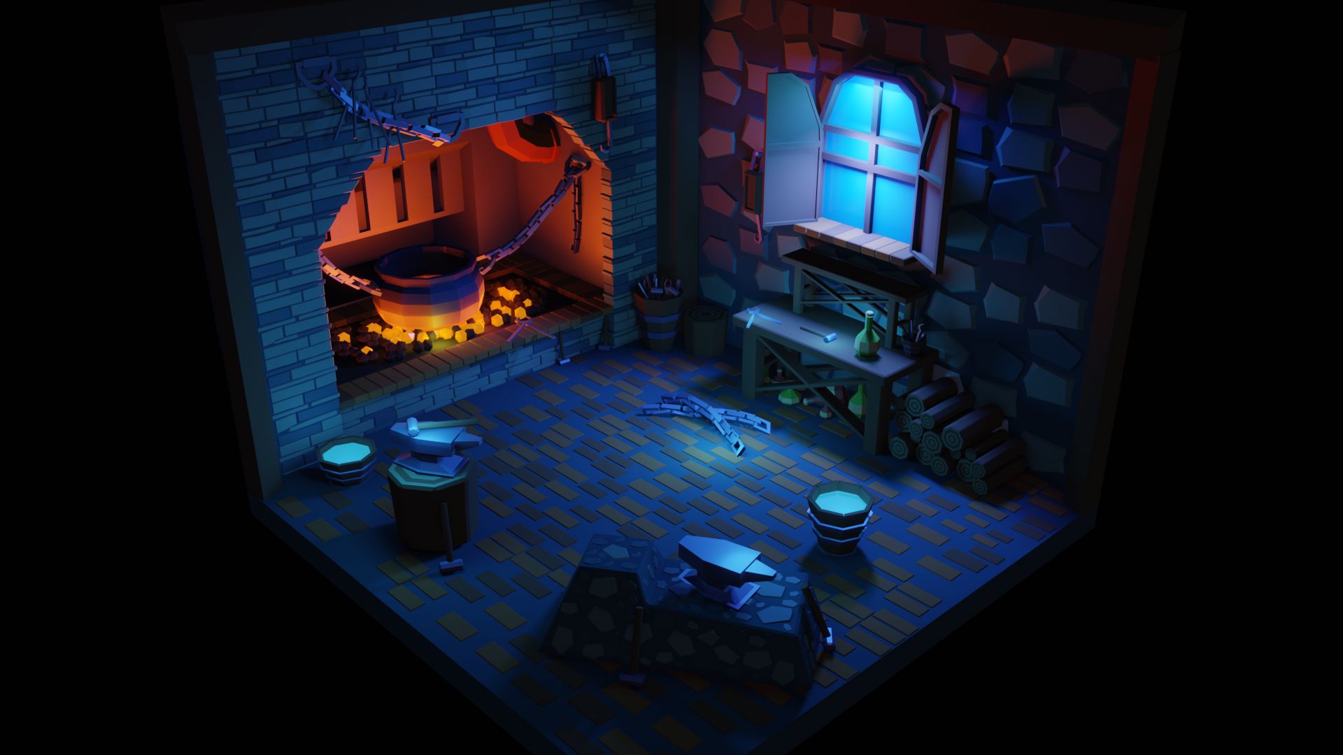 blacksmith scene | Scrolller