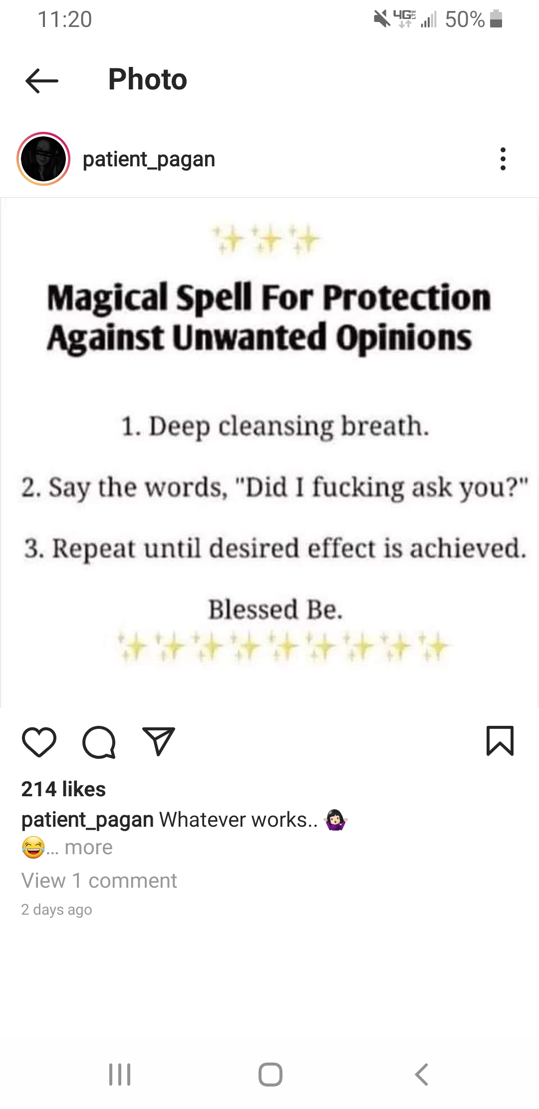 Blessed be! | Scrolller