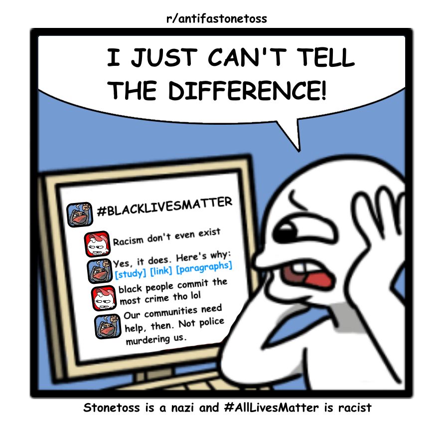 BLM? KKK? I just can't tell the difference! | Scrolller