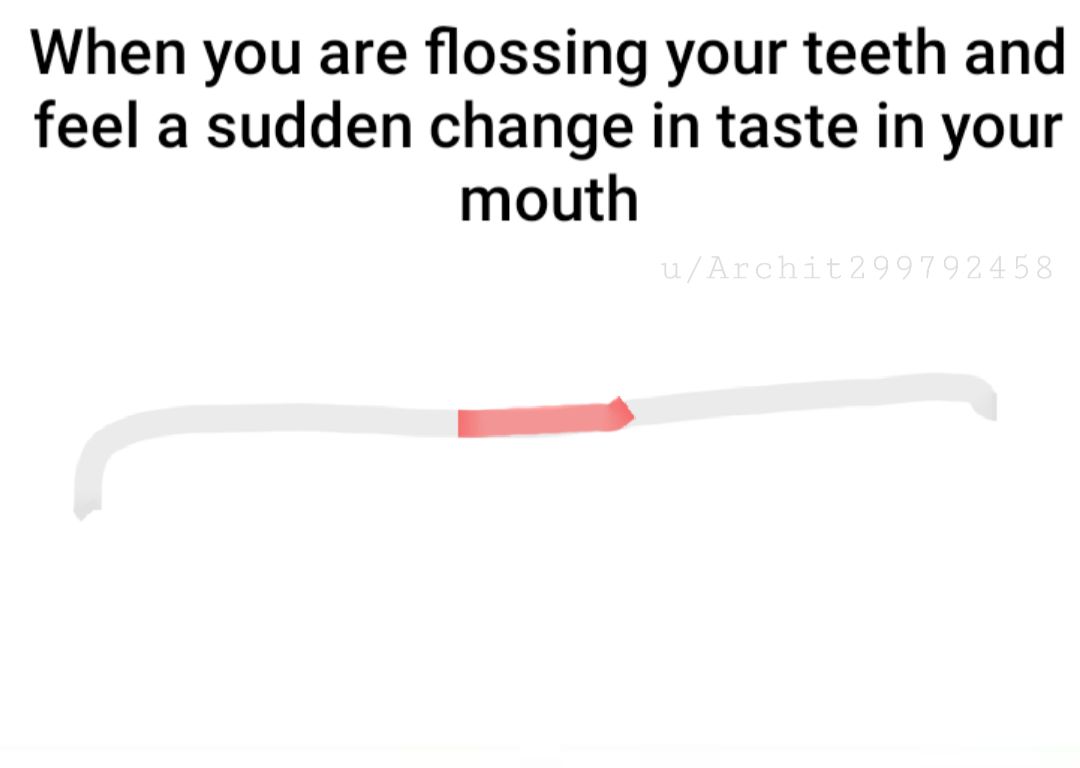 Bloody floss | Scrolller