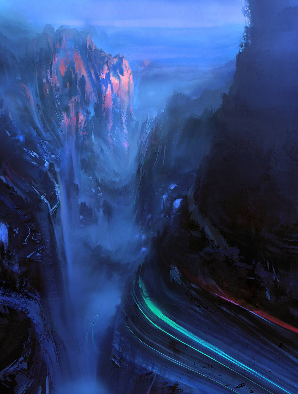 Blue Canyon by Eric Elwell | Scrolller