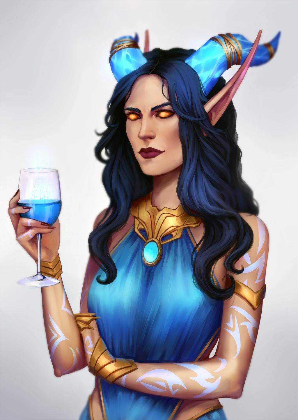 "Blue Flight Dragon" by Rimma Ammatice | Scrolller