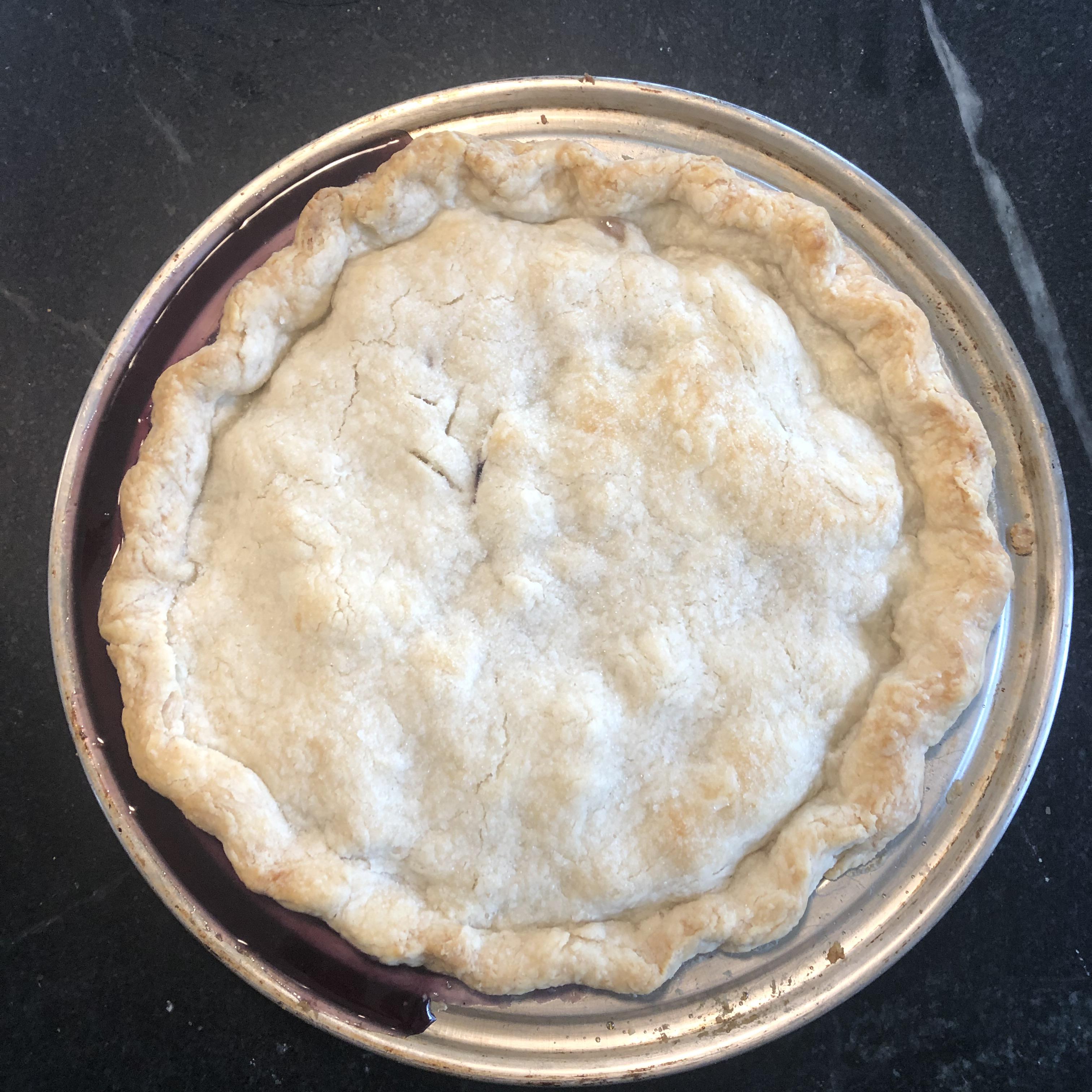 Blueberry Rhubarb, homemade crust | Scrolller