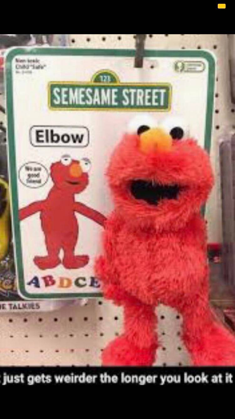 Blursed Sesame Street | Scrolller