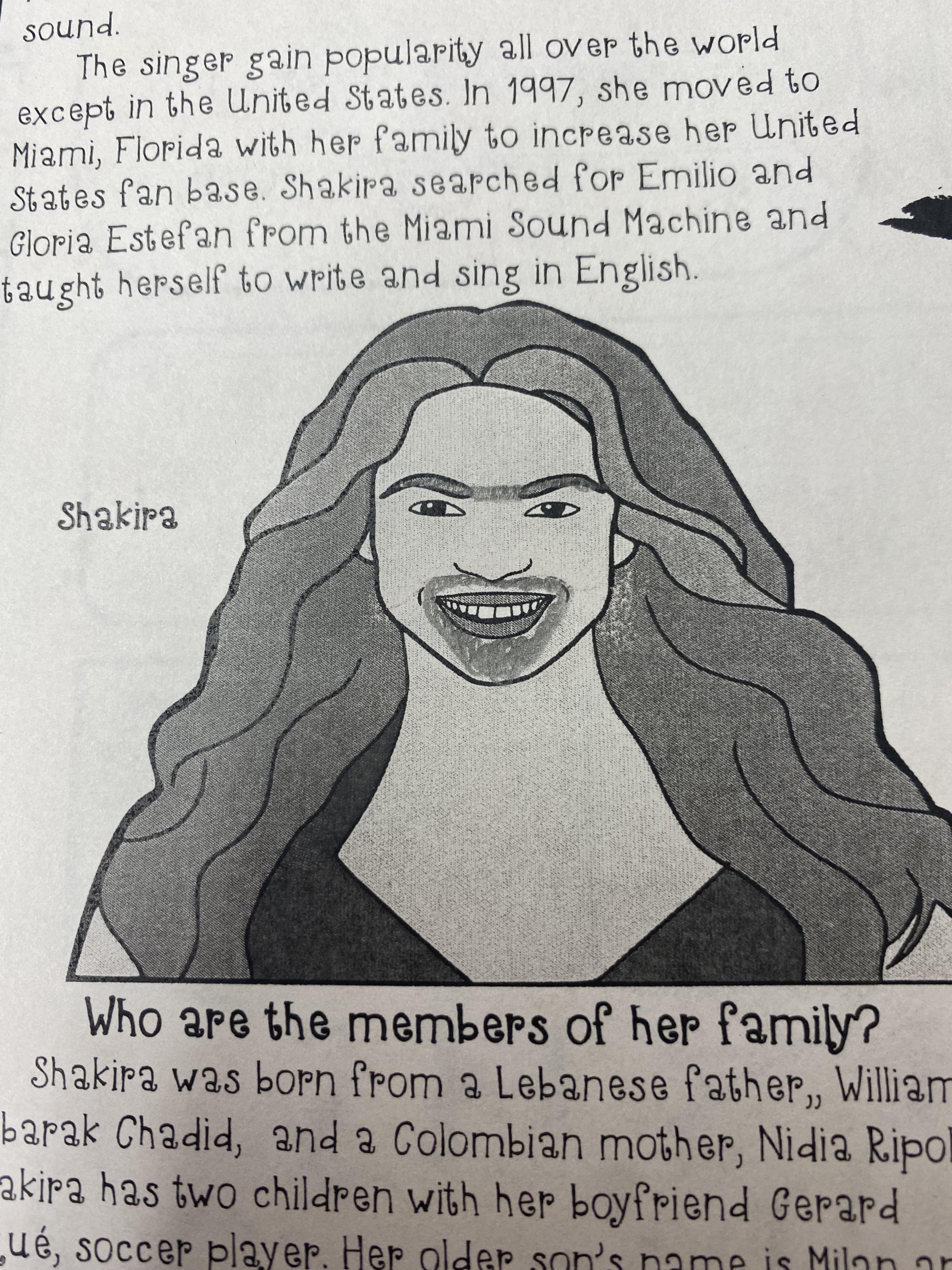 Blursed_ Shakira | Scrolller