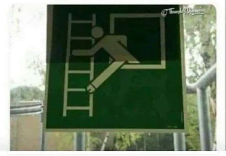 Blursed sign | Scrolller