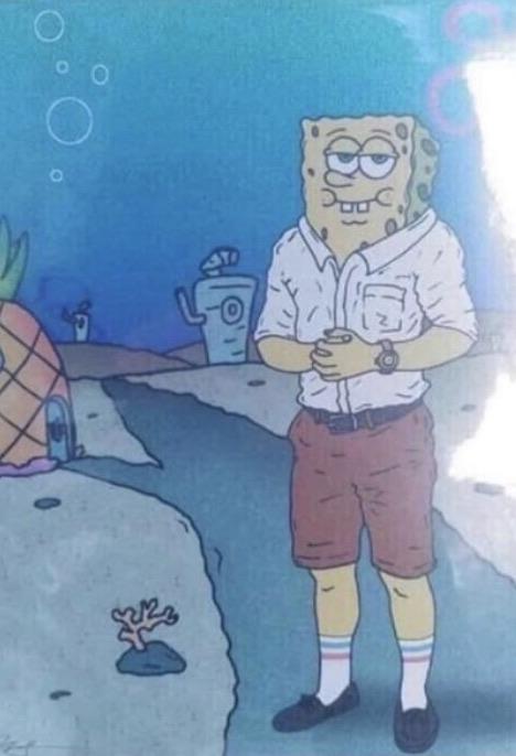 Blursed Sponge | Scrolller