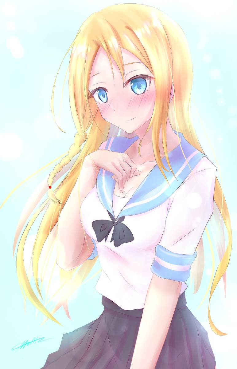 Blushing Hayasaka | Scrolller