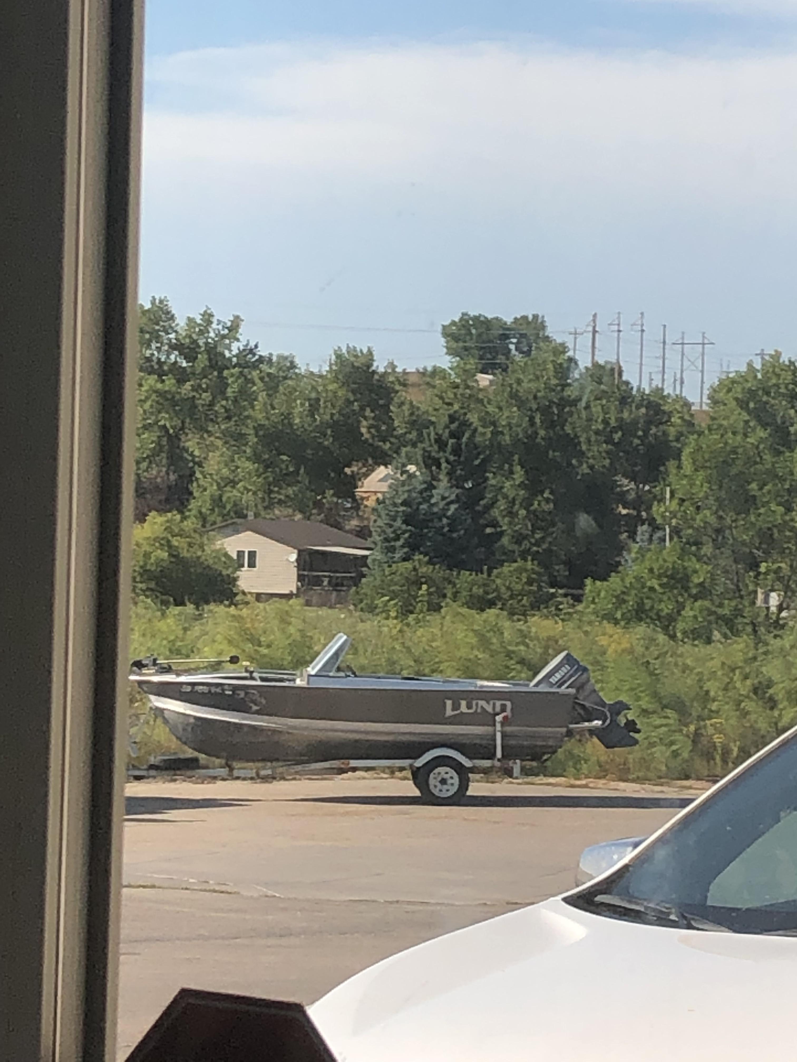 Boat came into Dairy Queen | Scrolller