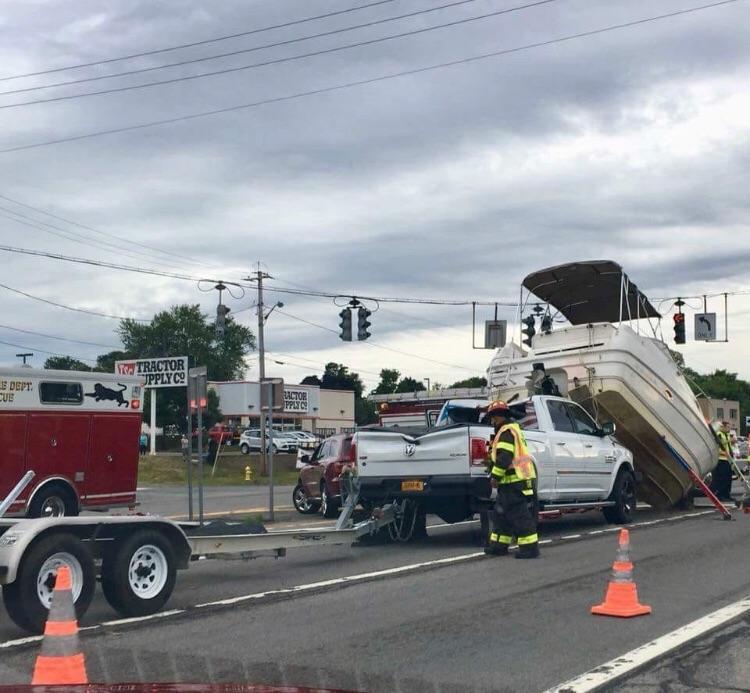 Boat/Car Accident. Different angle | Scrolller
