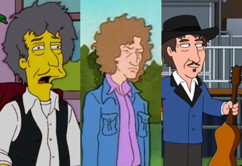 Bob Dylan in The Simpsons, King of the Hill, and Family Guy | Scrolller
